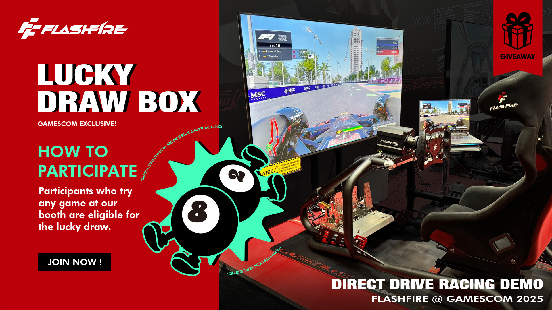 Flashfire at GAMESCOM 2025 | FlashFire